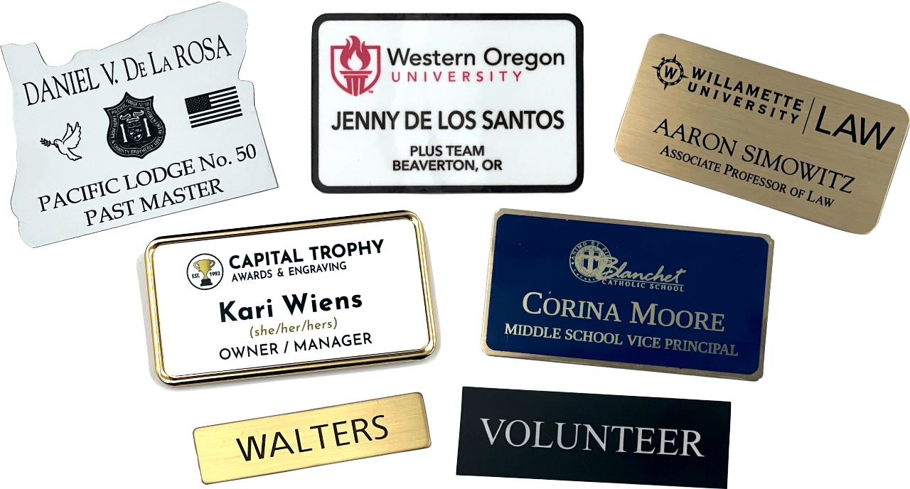Capital Trophy | Custom Engraving & Awards in Salem, OR